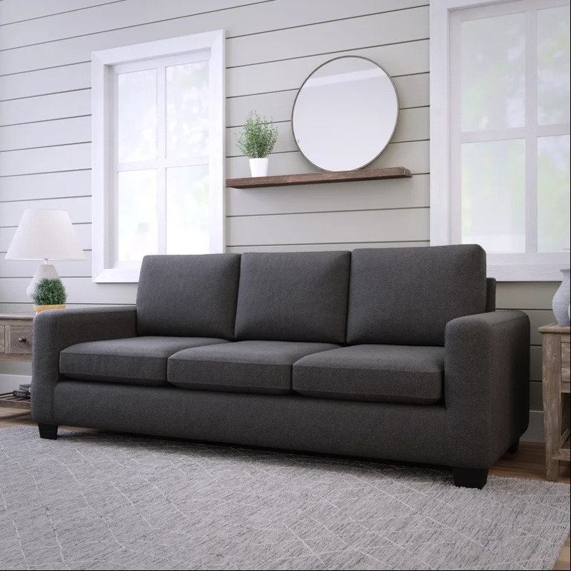 Urban Kane 83'' Square Arm Sofa with Reversible Cushions - Sofa Crafter